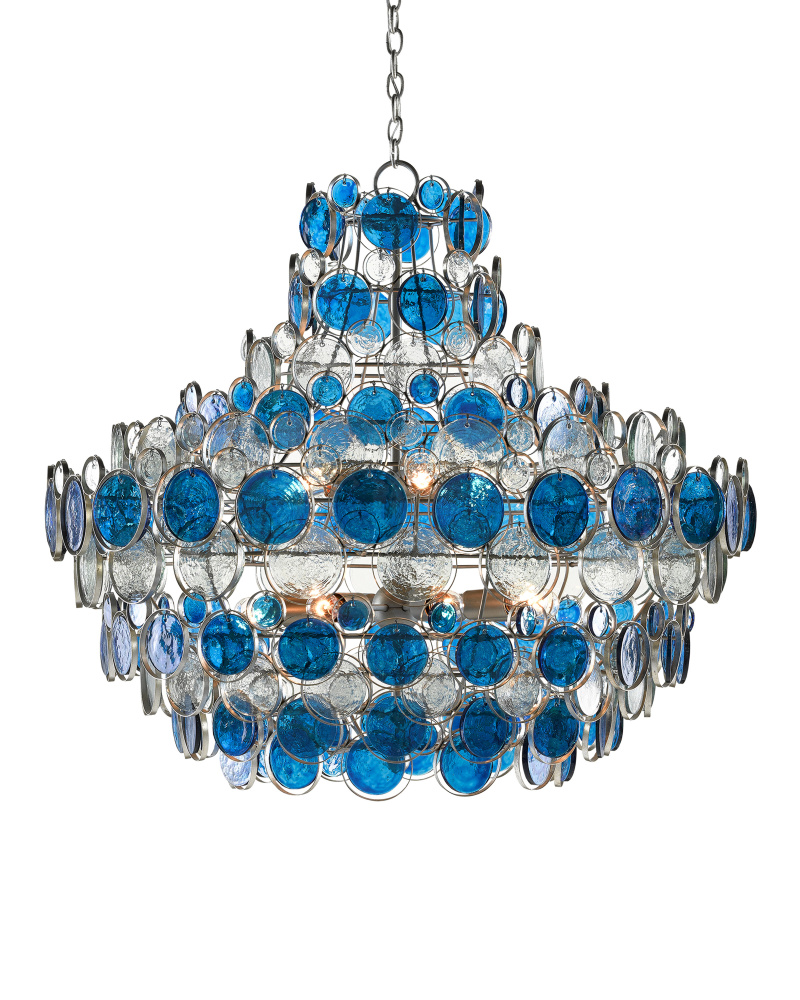 Galahad Large Blue Chandelier : 9000-0723 | LBU Lighting